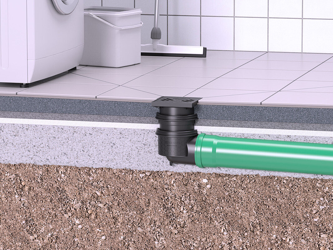 Basement drains without a backwater protection system - KESSEL ...