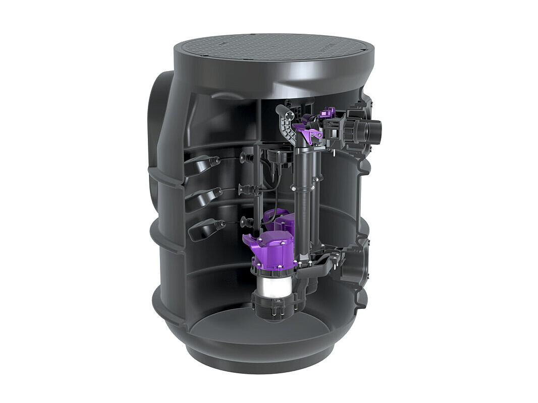 Lifting stations, pumping stations and pumps for the disposal of ...